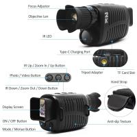 China Hunting Infrared Optical 4X Night Vision Monocular Camera for sale