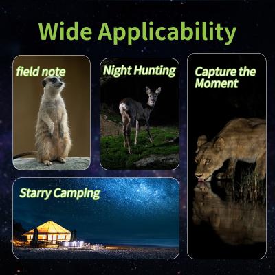 Cina binocolo binocolo regolabile infrarosso di notte e di giorno di visione notturna della fauna selvatica 4K in vendita