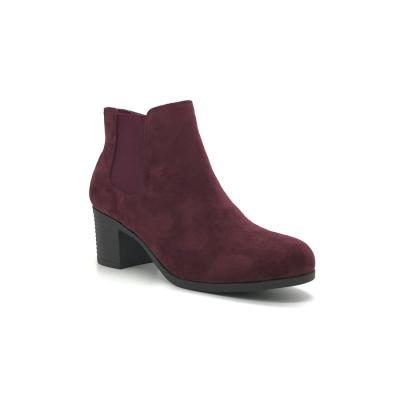 China Slip on ankle boots Casual women shoes for winter classical chelsea boots easy to wear for sale