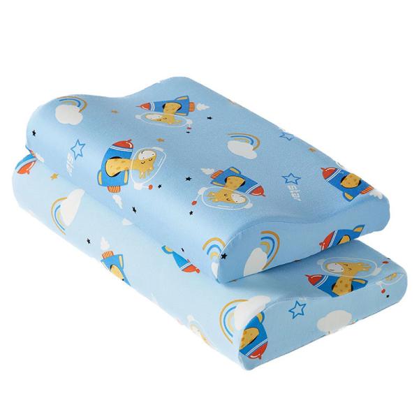 Quality Adjustable Kids Memory Foam Pillow Breathable And Soft Baby Contour Pillow for sale