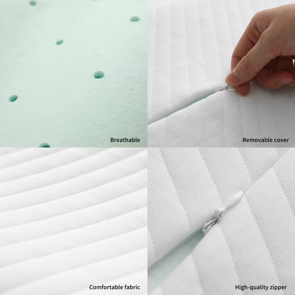 Quality New Bed Side Back Stomach Sleepier Orthopedic Pillow Cervical Bamboo Contour for sale