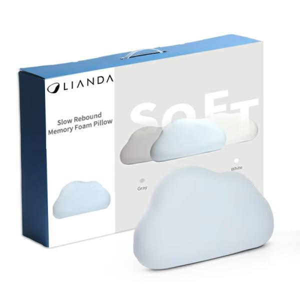 Quality Cloud Shape Pain Relief Contour Orthopedic Cervical Bed Sleep memory foam pillow for sale