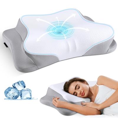 Quality Breathable Orthopedic Memory Foam Pillow Deep Sleeping Orthopedic Butterfly for sale
