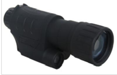 China High Sensitivity 5x Night Vision Monocular 613g Built In Infrared Lighting for sale