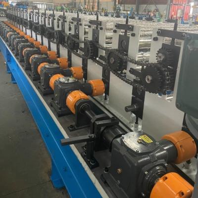 China PPGL PPGI AL Máquina de moldagem de rolos de chapas metálicas para telhados Máquina de moldagem de camadas duplas à venda