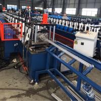 China Galvanized Steel Storage Rack Roll Forming Machine 11×1.2×1.4m with 7.5kW Power and 4-6m/min Production Speed for sale