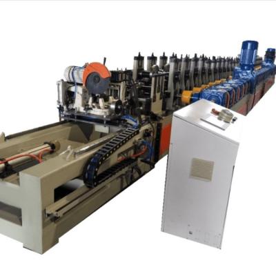 China Steel Solar Strut Channel Roll Forming Machine 7.5KW Hydraulic Cutting 16 Forming Stations for sale