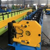 China Custom Round Gutter Downspout Roll Forming Machine with 19 Stations & 7.5KW Motor for Industrial Production for sale