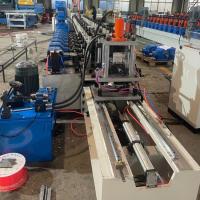 China Precision Stud Track Roll Forming Machine 89×41mm with 30KW Siemens Motor for Decoration Ceiling for sale