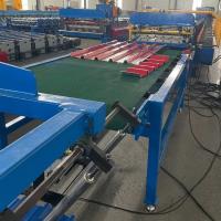 China Double Layer PLC Control Metal Sheet Roll Forming Machine 380V with ±2mm Tolerance for Floor Decking Production for sale