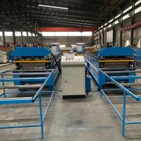 China Colored Galvanized Corrugated Roof Panel Glazed Steel Tile Roll Forming Machine with CE & ISO9001 Certification for sale