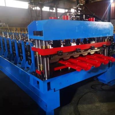 Cina Macchina per la trasformazione di fogli di tetto in acciaio elettrico galvanizzato 220V con taglio idraulico in vendita
