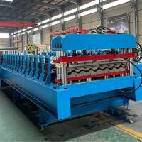 China Double Layer PLC Control Metal Sheet Roll Forming Machine 380V with ±2mm Tolerance for Floor Decking Production for sale