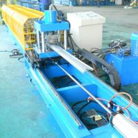 China Hydraulic Cutting PLC Control Roll Shutter Door Machine with 12 Stations and 5.5kW Motor for 0.3-0.8mm Steel for sale
