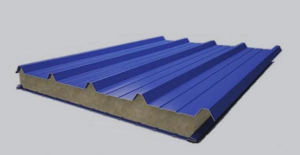 Quality Thermal Insulation Waterproof PU EPS Rock Wool Sandwich Panel Production Line for sale