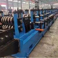 China Fully Automatic Solar Strut Channel Roll Forming Machine | 15 m/min Speed | 0.8-2.5mm Material Thickness for sale