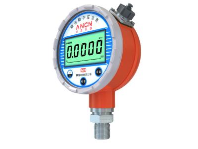 China IP65 Protection Degree 0.05% F.S High Accuracy LCD Display Digital Pressure Gauge for sale