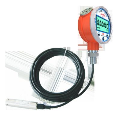 China USB Communication Digital Level Meter, Level Gauge With Transmitter 6 Digits LCD Didplay for sale