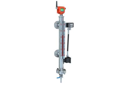 China Flap Magnetostrictive Magnetic Level Gauge High - Tech Intelligent Long Linear Range for sale
