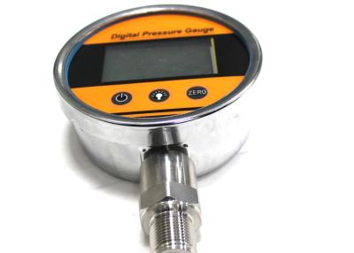 China 100mm Dial Digital Pressure Gauge Indicator With 0-15min Auto Off Function for sale