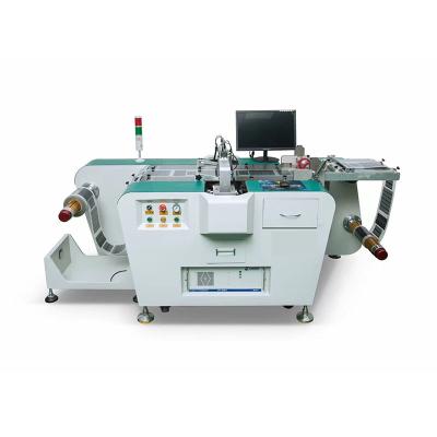 China 500mm R2R Dual-Head CCD Hole Punching Machine with ±0.015mm Precision for sale