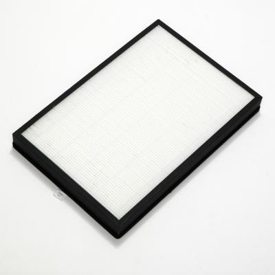 China Custom Size HEPA Air Purifier Filter with Activated Carbon for Odor Control and Formaldehyde Removal for sale