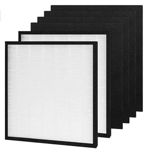 Quality Customizable Size High-Efficiency HEPA and Activated Carbon Filter for Odor Elimination in Air Purifiers for sale