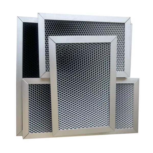 Quality Customizable Aluminum Honeycomb Photocatalytic Filter with TiO2 Coating for High Permeability Air Purification for sale