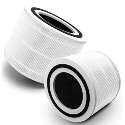 China Eco-Friendly Circular Activated Carbon Air Filter with Customized Dimension for Removing 99% Bacteria/Virus/Pollen/Smoke/Mite/VOC for sale