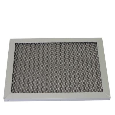 China Aluminum Mesh Washable Air Filter with Waved Screen Design, Customizable Sizes, and ISO Certification for sale
