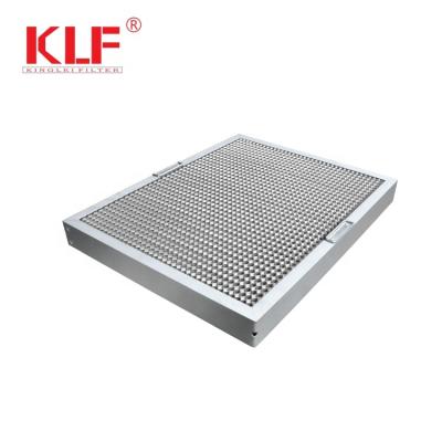 China Aluminium Stainless Steel Honeycomb Grease Filter for Kitchen Hood with High Efficiency and Large Oil Holding Capacity for sale