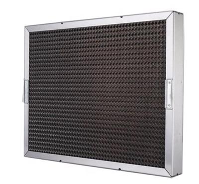 China Stainless Steel Honeycomb Range Hood Filter with Customized Size and 30/50mm Thickness for Commercial Kitchens for sale