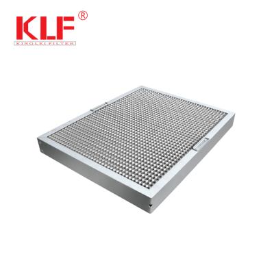 China Industrial Aluminum Honeycomb Grease Filter with Customizable Dimensions High Temperature Resistance and Large Oil Holding Capacity for sale