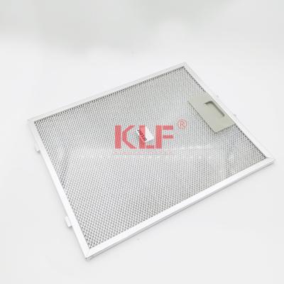 China Wholesale RoHS Aluminum Frame Range Hood Grease Filter with Multi-layer Mesh for Easy Cleaning for sale