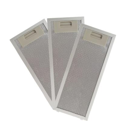 China Customized Size Aluminum Mesh Grease Filter for High Efficiency Range Hoods for sale