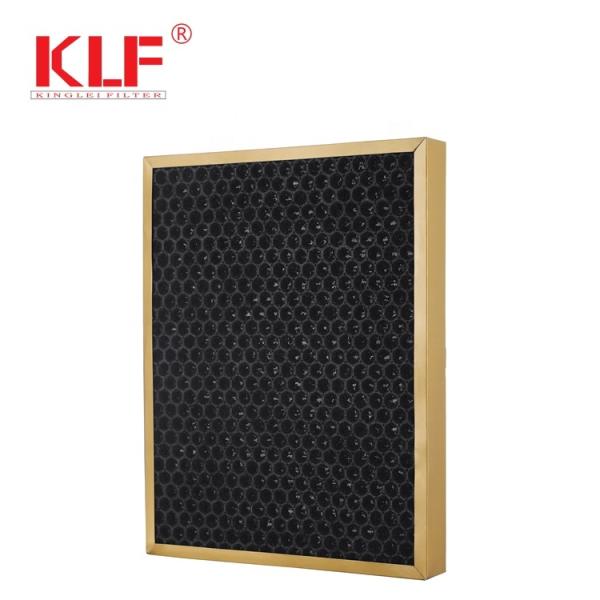 Quality High Efficiency 99.99% Air Purifier Filter with Honeycomb Mesh Type and for sale