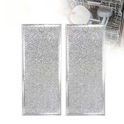 China Aluminum Microwave Grease Filter with Custom Sizes, ISO Certification, Fits GE & Samsung Models for sale
