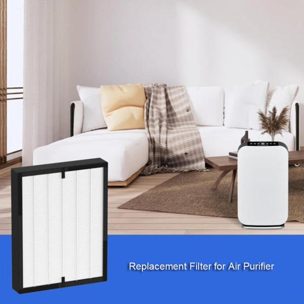 Quality H13 HEPA Air Purifier Filter with Dual-Layer Filtration for Odor Elimination in Pet Households for sale