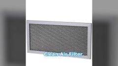 Aluminum Foil Air Filter HVAC Solution