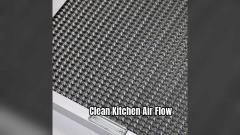 Low Resistance Baffle Filters For Cleaner Kitchens