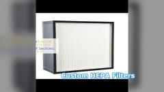 H13 H14 HEPA Filter Custom AHU Filters