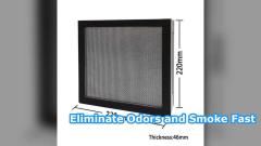 Activated Carbon Filter for Odor and Smoke Removal