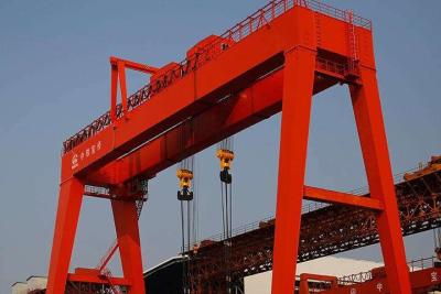 China 3t 220v Double Girder Gantry Crane With Hoist Machine for sale