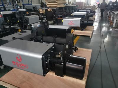 China 12 Months Guaranteed Wire Rope Electric Hoist 2-20m/min Travelling Speed Frequency Conversion Control for sale