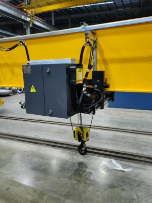 China 12 Months Guaranteed Wire Rope Electric Hoist 2-20m/min Travelling Speed Frequency Conversion Control for sale