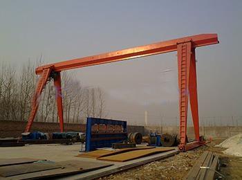Cina Protezione di Ton Gantry Crane With Overload del fascio 20 dell'iarda del carico del porto singola in vendita