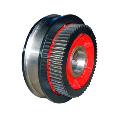 Cina 160T elettrico trattato termicamente Crane Travelling Wheels Wear Resistant in vendita