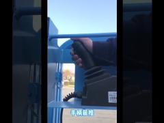 Manovra dei materiali 1100 kg Piattaforma di sollevamento idraulica a forbice Potenza di stoccaggio 1 tonnellata