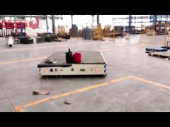 8 Ton Stainless Steel Platform Electric Cart Transportation Tool Material Transfer Trolley