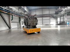 20 T Heavy Duty Transport Electric Transfer Cart 50-500m Running Distance